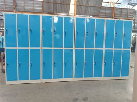 สวยอะไรเบอร์นี้🤩😍🤩🤩🥳🥳🥳🥳 เสร็จแล้วส่งงานได้ ล็อคเกอร์เหล็ก6ช่องพ่นสีพิเศษ Locker ล็อคเกอร์