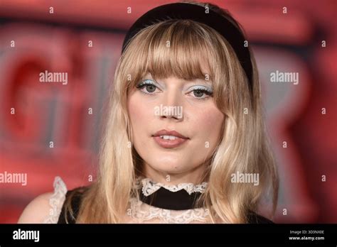 Grace Van Dien Arriving To The Stranger Things 5” World Premiere Held