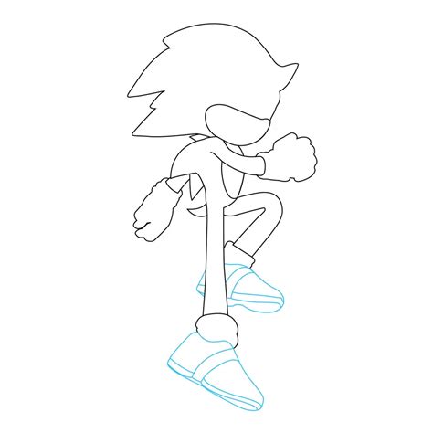 How To Draw Sonic The Hedgehog Step By Step