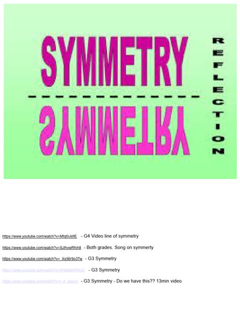 Symmetry G4 Pdf Symmetry Euclidean Geometry
