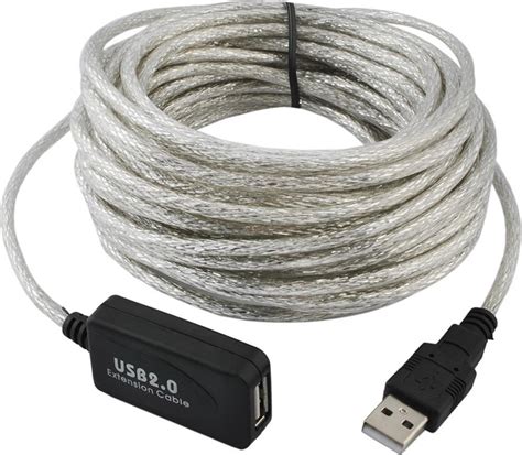 Actieve USB Verlengkabel USB A Male Naar USB Female M Meter Bol Com