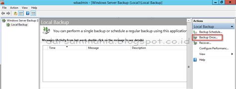 Lab 10 Konfigurasi Backup Dan Restore Pada Windows Server 2012 ~ Warung Informasi