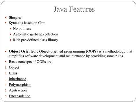 Unit 1 Core Java For Compter Science 3rd Ppt