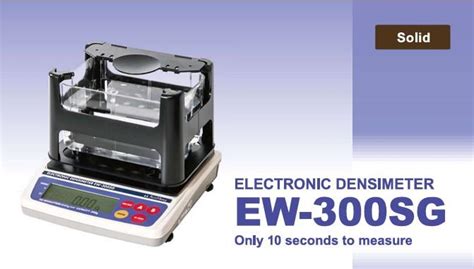 เครื่องหาค่าความหนาแน่น เครื่องหาค่าความถ่วงจำเพาะ Md300s Ennxo