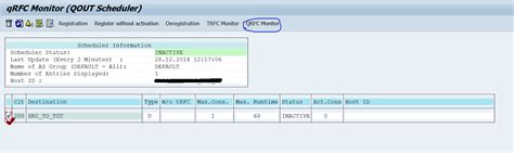 Techsap Qrfc With Outbound Queue And Inbound Queue Between Two Different Sap Systems As Source