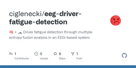 Github Cigleneckieeg Driver Fatigue Detection 🧠 🚗 Driver Fatigue