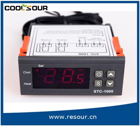 Stc 1000 Microcomputer Temperature Controller Commercial Display Case Controller China