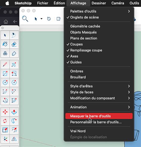 Tools Not Visible On Top Of My Model Pro Sketchup Community