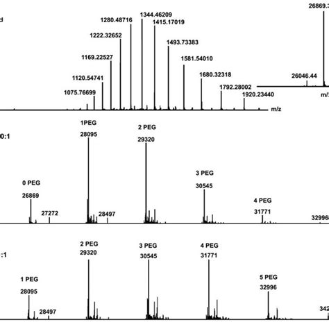 High Resolution Nanospray Mass Spectrometry Analysis Of Peg12 Avp04 07