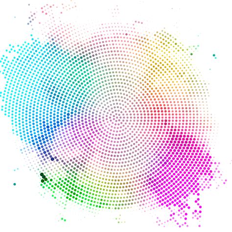 Abstract Colorful Circular Halftone Background 257493 Vector Art At Vecteezy