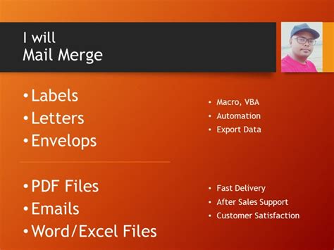 A Customized Mail Merge Emails Mailing Labels Letters Upwork