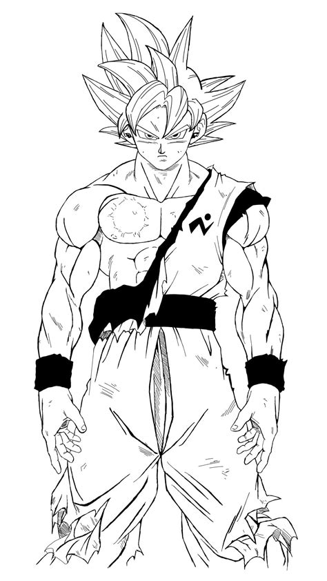 Goku Mui Sketch