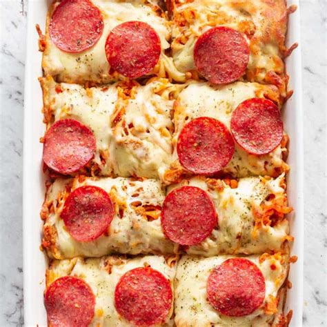 Keto Pizza Casserole No Cauliflower The Big Mans World