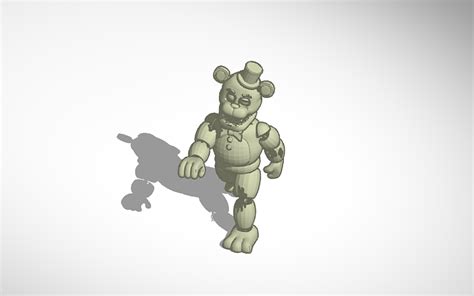 3d Design Withered Freddy Fnaf 2 Tinkercad