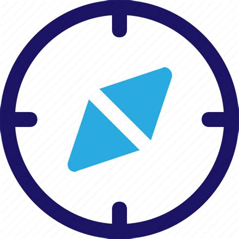 Explore Compass Navigation Direction West Journey Navigate Icon