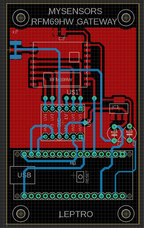 Electronique Et Bricolage Mysensors Serial Gateway Pour Arduino Nano Et Rfm69hw