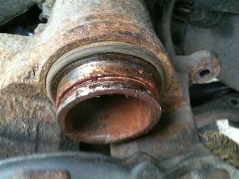 At Grommits Garage Cleaning Stuck Brake Pistons