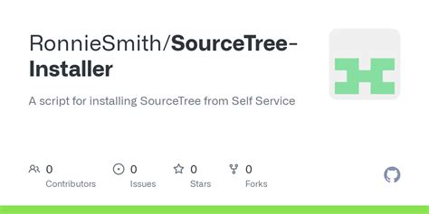 Github Ronniesmithsourcetree Installer A Script For Installing Sourcetree From Self Service