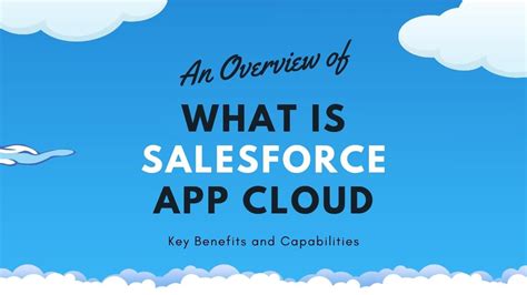What Is Salesforce App Cloud R Crmconsulting
