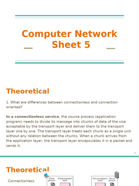 Sheet 5 Pdf Transmission Control Protocol Network Architecture