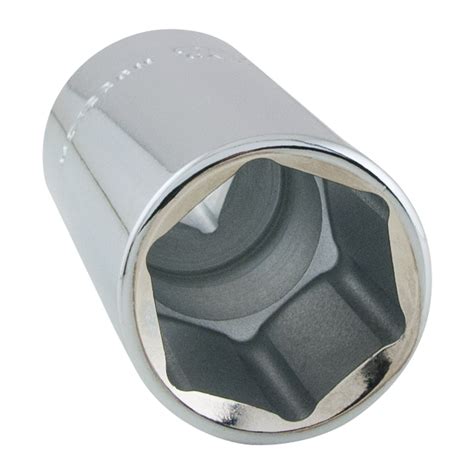 1 2 Dr 18 Piece 6 Point Deep Metric Socket Set Gray Tools Online Store