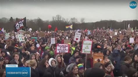 Остри критики и протести срещу крайната десница в Германия ВИДЕО Nova