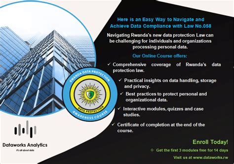 Dataworks Analytics On Linkedin Do You Process Personal Data Of People In Rwanda Achieve Data