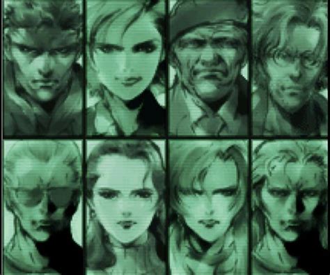 The Mgs1 Codec Art R Metalgearsolid