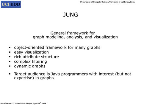 Ppt The Java Universal Networkgraph Framework Jung A Brief Tour