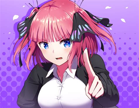 Nakano Nino Go Toubun No Hanayome Drawn By Kooeiatd Danbooru