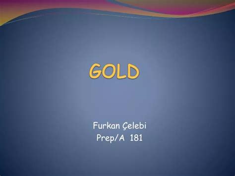 Ppt Gold Powerpoint Presentation Free Download Id