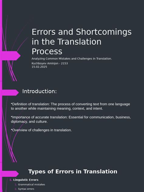 4errors Pdf Translations Semantics