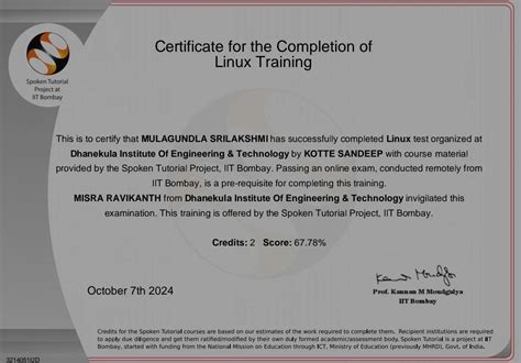 Linux Certification Iitbombay Opensource Sysadmin Spokentutorials
