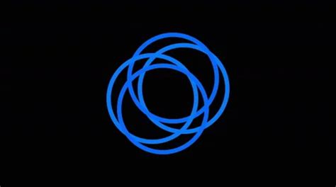 Loading Screen Circular Blue On Black B Stock Video Pond5