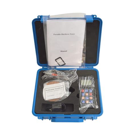 Eqcotwea Leeb Hardness Tester Electronic Hardness Tester Lcd Display With Usb Interface 170~960