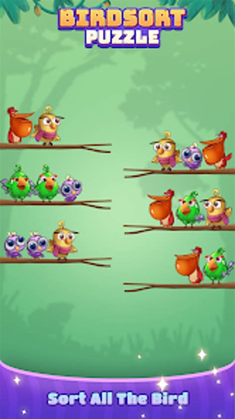 bird sort puzzle color fun для android — Скачать