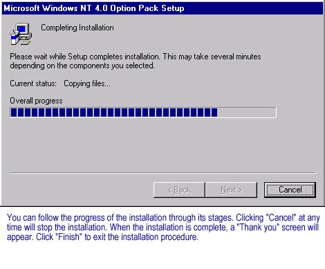 Install And Test Personal Web Server Legacy