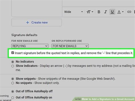 3 Ways To Add A Signature To A Gmail Account WikiHow