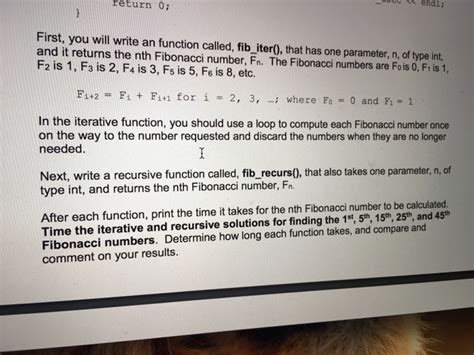 Solved 4 Pts Iteration Vs Recursion You Will Practice