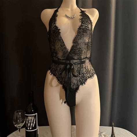 [당일발송] 섹시속옷 란제리 이벤트속옷 바디리본 레이스 남편 남자친구 생일 신혼 여행 허니문 슬립 시스루 망사 야한옷 에이블리