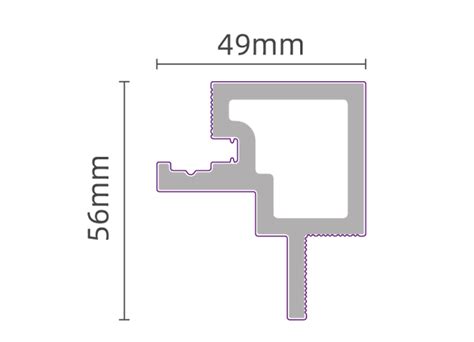 Exterior Wall Cladding Oak Corner Trim 290cm 3d Wood Grain
