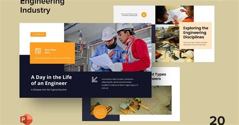 Индустрия машиностроения Шаблон Powerpoint Шаблоны презентаций Включая искусственный