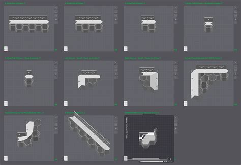 Hex Diffuser Molding Covers For Led Strip Lights By Joey Lopez Design Aeonjoey Makerworld