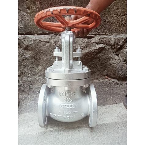 Jual Globe Valve Kitz Class 150 Wcb 2 12 Globe Valve 2 12 Class