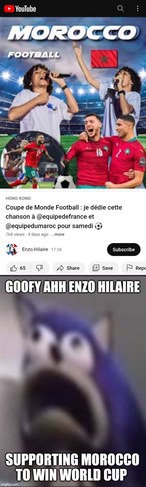 I Hope He Doesnt Make Portugal Lose To Morocco Imgflip