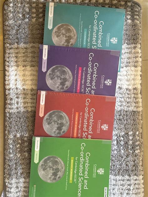 Cambridge Igcse Combined And Co Ordinated Sciences Coursebook Workbook Hobbies And Toys Books