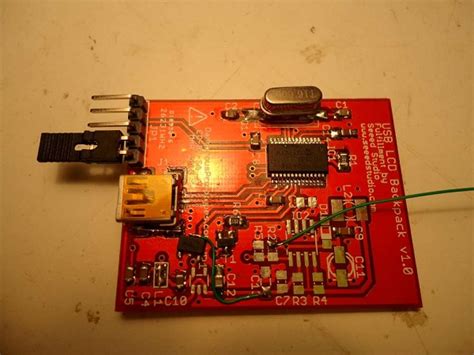 Nokia LCD Backpack V Free PCB Build Dangerous Prototypes