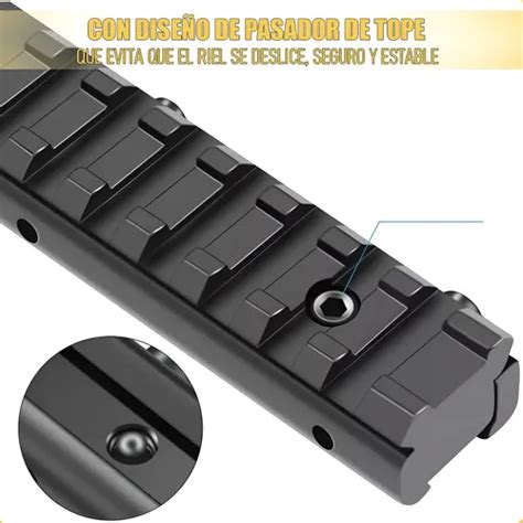 Montura Mira Telescopica Riel Picatinny 11 A 20 Mm Monturas Cuotas