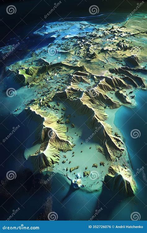 High Resolution 3d Gis Map Of A Coastal Reef System With Lidar