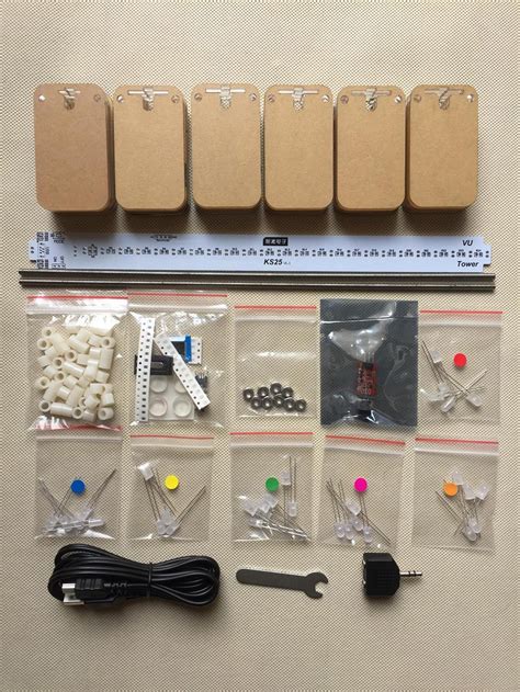 Buy Ks25 Fantasy Crystal Cube Led Music Audio Spectrum Analyzer Kit